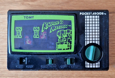 Tomy Pocket Arcade Games pocketeers handheld wind-up - Knights Mission ...