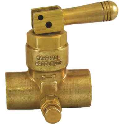 ME791CJ 1/2 FPT x 1/4 FPT Quick acting hose end toggle valve Bleeder ...