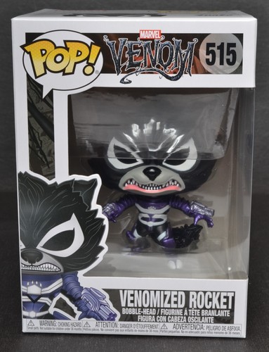 Funko Pop 'Marvel Venom' VENOMIZED ROCKET RACCOON Vinyl Figure #515 New ...