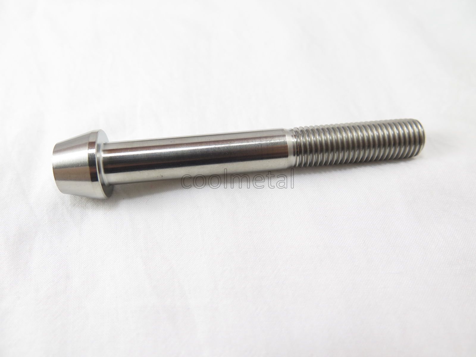 2PC tapered Bolts M10x75 1.5mm hex Socket Cap head Ti metric Allen ...