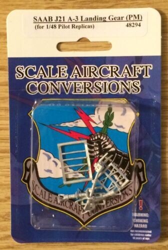 SAAB J21 A-3 Landing Gear for 1/48th Scale Pilot Replicas Model SAC ...