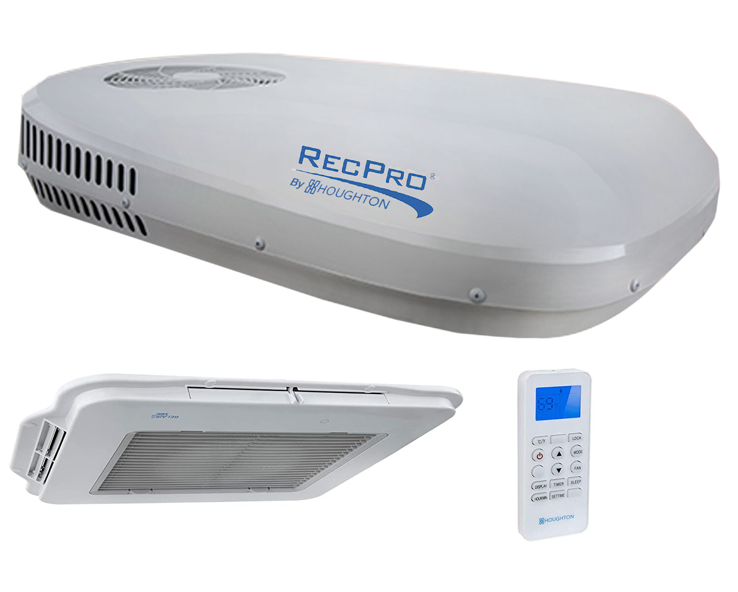 RecPro RV Air Conditioner Low Profile Unit 9.5K Non-Ducted Sprinter ...