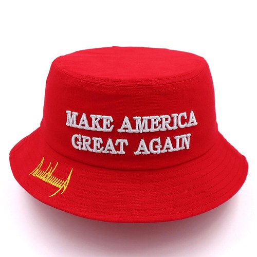 Donald Trump 2024 Bucket Hats Make America Great Again Hat Embroidery ...