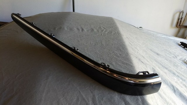 04 MERCEDES W211 E320 REAR LEFT DRIVER BUMPER MOLDING TRIM 2118800312 ...