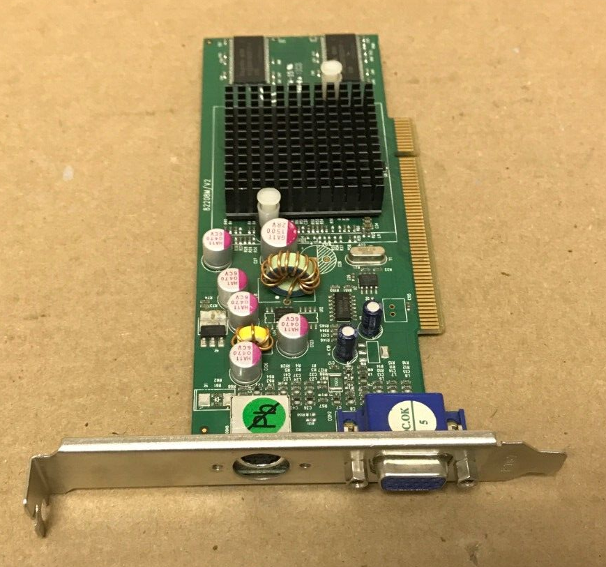 Jaton NVIDIA GeForce MX4000 64MB PCI Graphics Card- Video-208PCI-64Twin ...