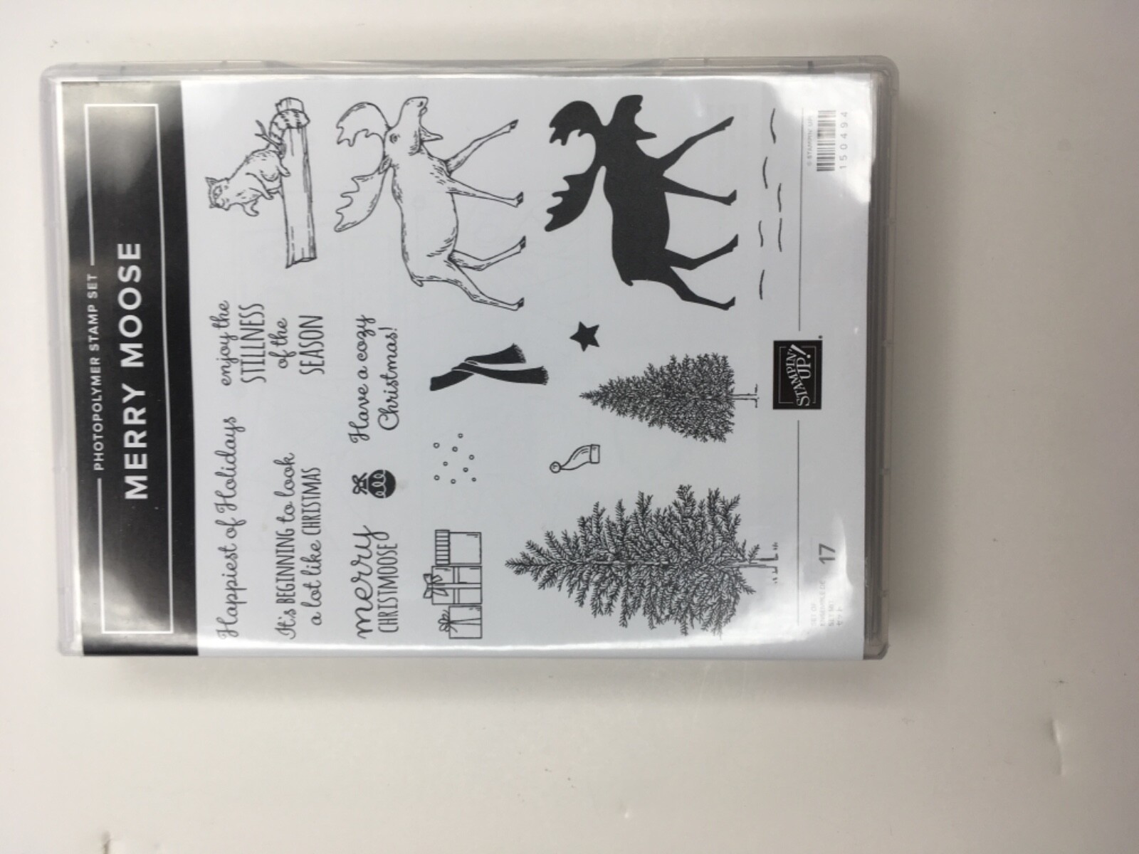 Stampin Up! Merry Moose Stamp Set & Moose Punch | eBay