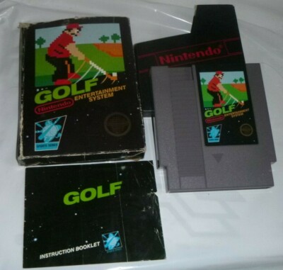 Golf--NES--Nintendo Entertainment System--CIB-Box/Game/Manual/Sleeve ...