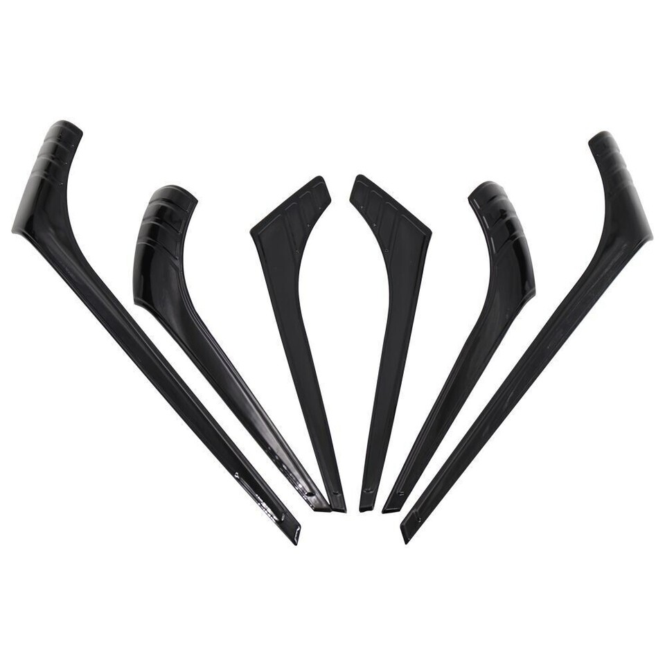 Black Tri-Line Saddlebag Accent Decals FOR HARLEY 2014-2021 Road Glide ...