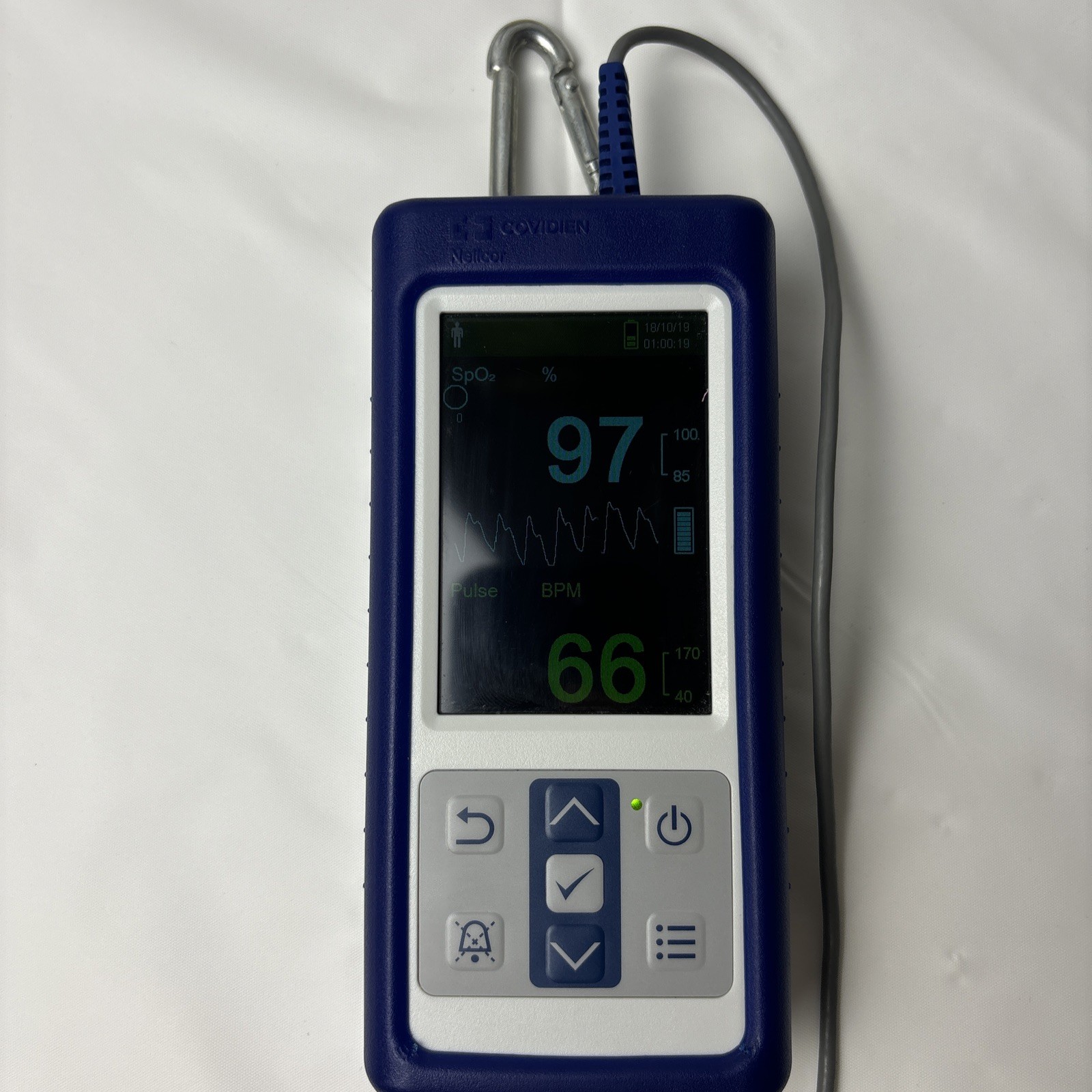 2018 Stock Nellcor PM10N Portable Spo2 Patient Monitoring System for ...