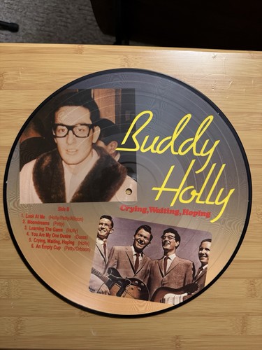 Buddy Holly Picture Album-mint,The Day The Music Died Book Plane ...