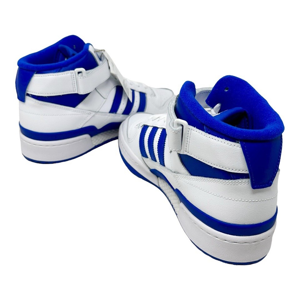 Adidas Forum Mid FY4976 White/Royal Size 10 | eBay