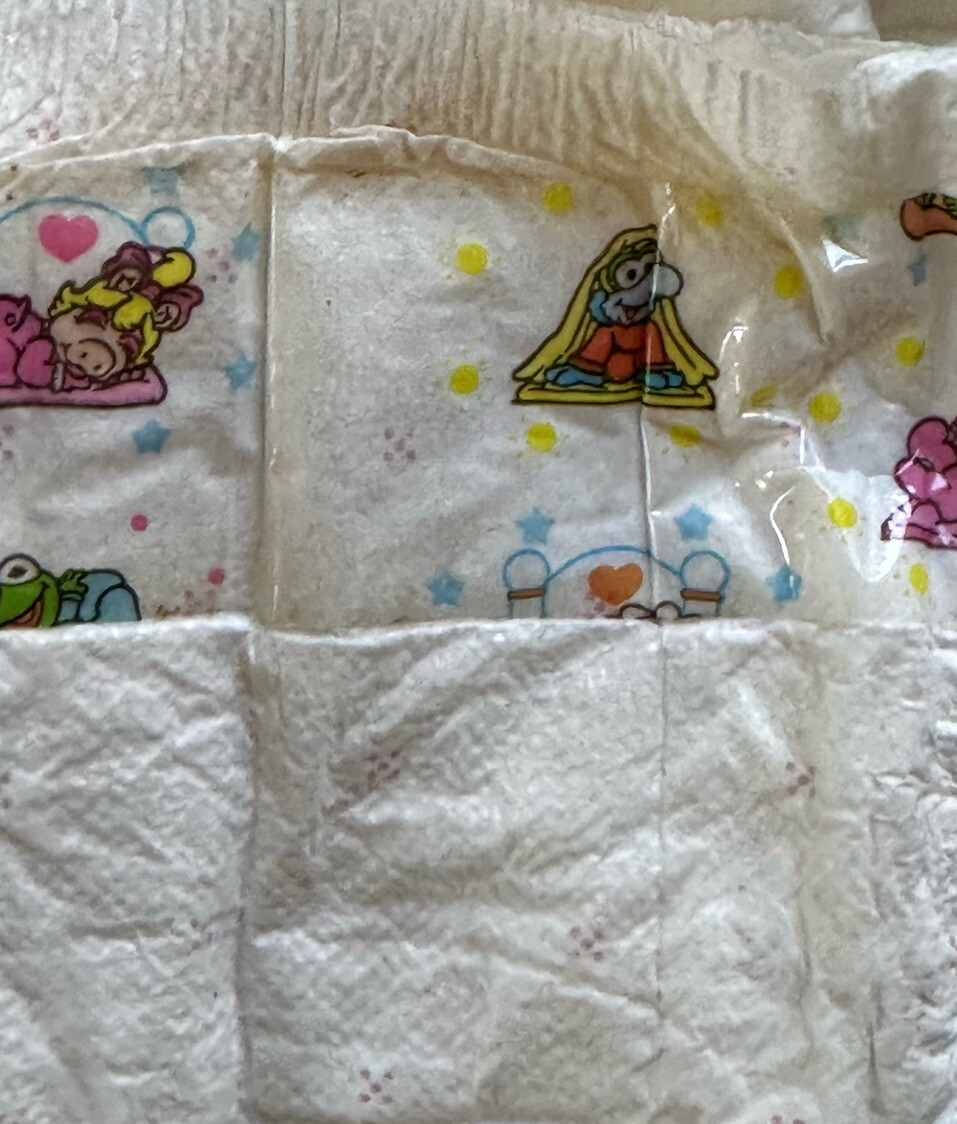 Muppet Diapers Vintag