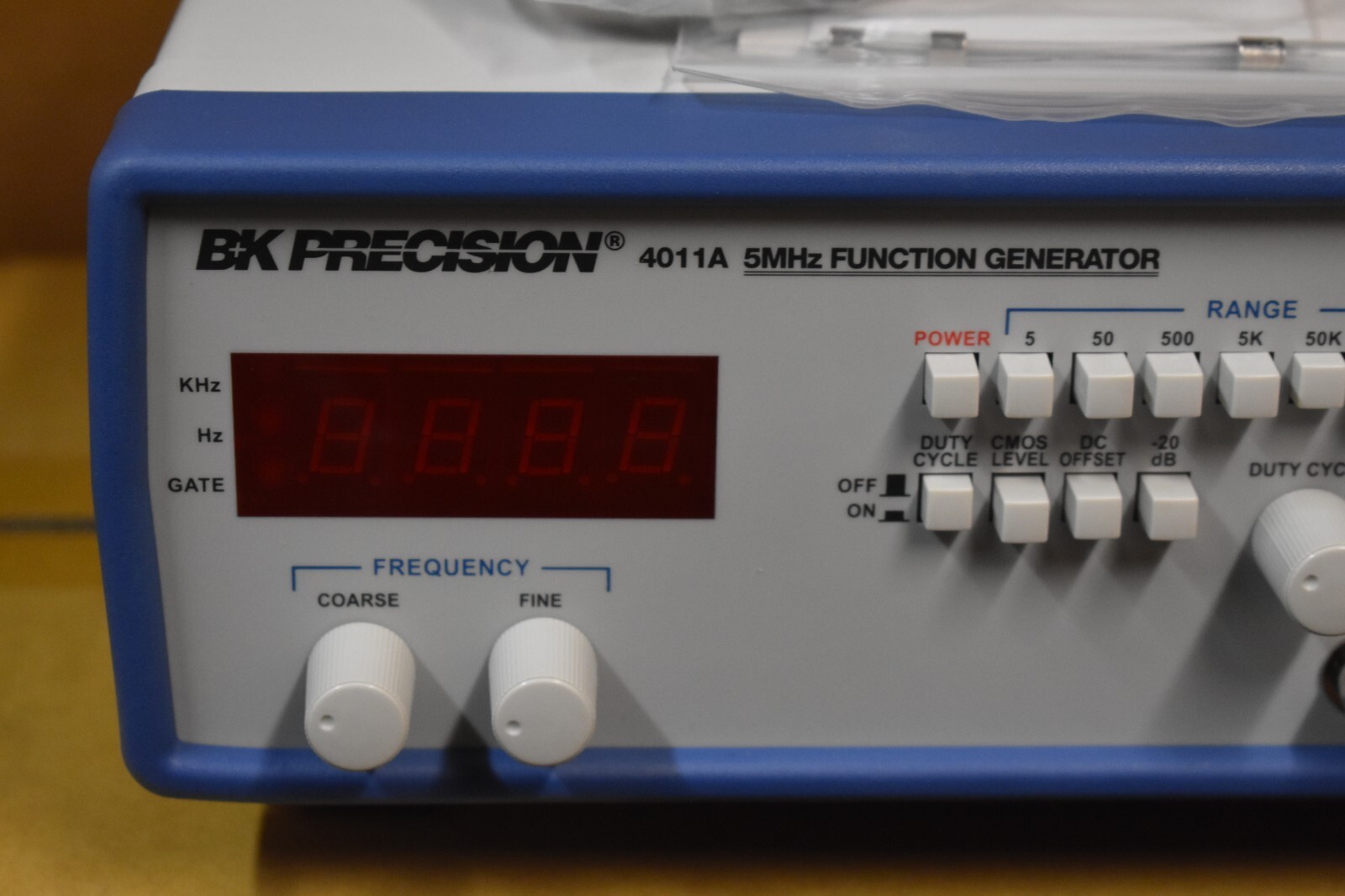 Bk Precision 4011A 5 MHz 4 Digits Function Generator for sale online | eBay