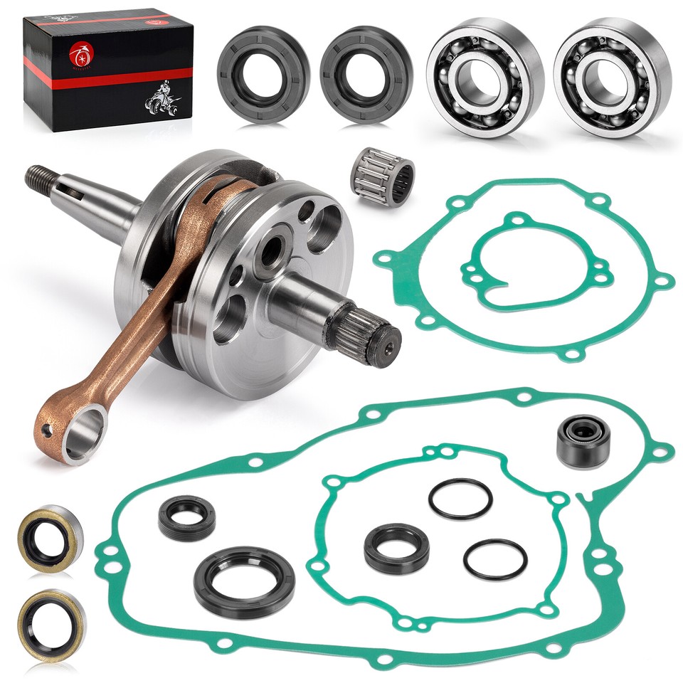 ENGINE REBUILD KIT, CRANKSHAFT, BEARING, GASKETS For KAWASAKI KX80 KX85 ...