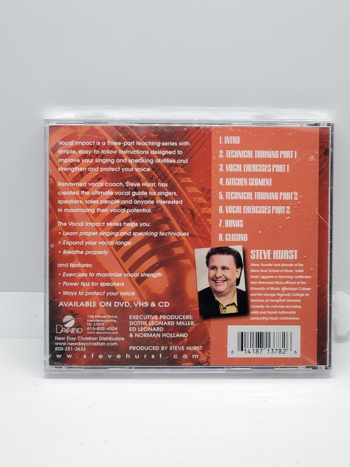 Vocal Impact Volume 2 Steve Hurst CD New 614187137826 | eBay