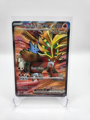 Gouging Fire EX 188/162 Full Art NM/M Temporal Forces Pokemon Card | eBay