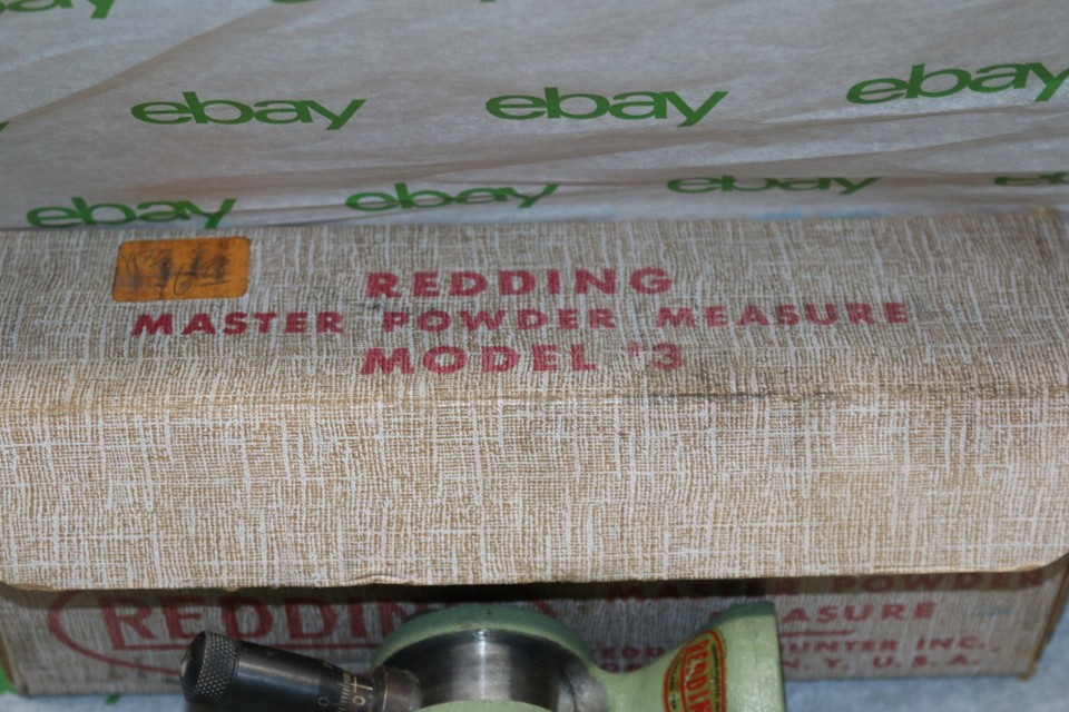 Redding Master Powder measure Model #3 gun ammo reloading equipment ...
