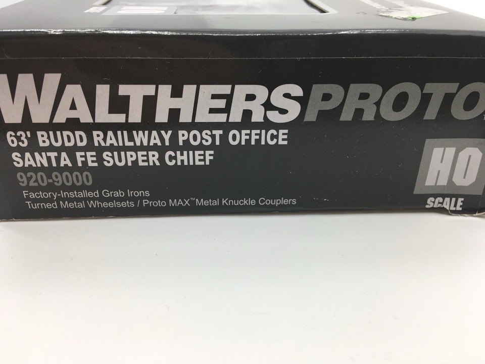 HO Walthers 920-9000 Santa Fe Super Chief 63’ Budd RPO Railway Post ...