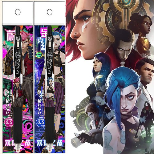 [Genuine] ZERBA Arcane JINX Vi Ekko League of Legends Pen Writing ...