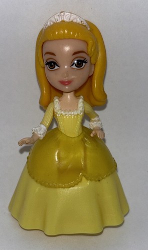 2012 Disney Mattel Sofia the First Princess 3in. Yellow Amber Doll ...