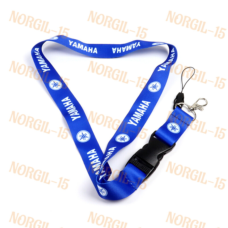 For Keychain YAMAHA Racing Biker Lanyard Motorcycle Key chain Strap Tag ...