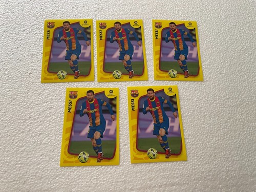 Panini Spanish La Liga 2021-2022 5 x Lionel Messi #103 - FC Barcelona ...