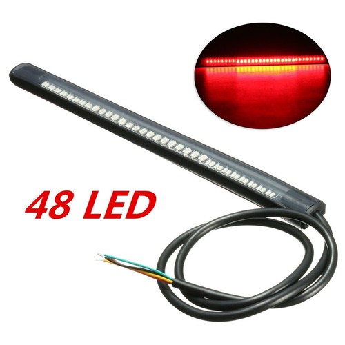 Reliable Motorcycle Rear Tail Brake LED Light Strip with Turn Signal ...