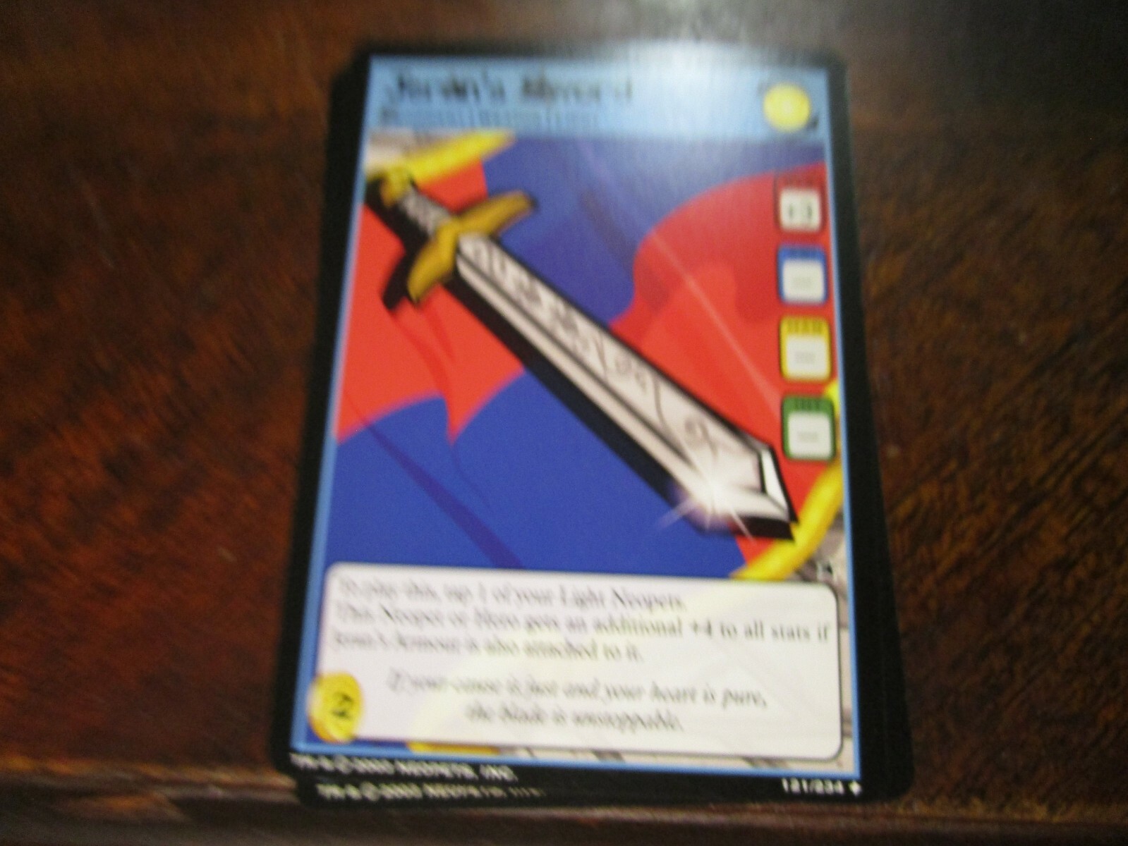 2003 Neopets TCG Jeran's Sword #121/234 UNCOMMON First Edition Cards | eBay