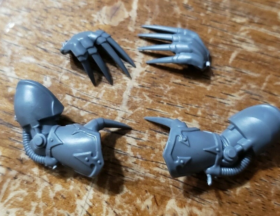 40k Chaos Space Marines Bits Terminator Accursed Weapon - Lightning ...