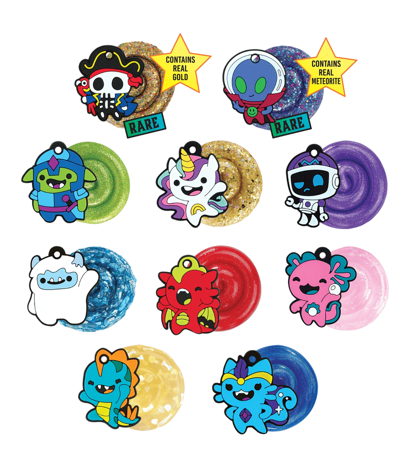 Complete Set - Aaron's Crazy Thinking Putty Lost Treasure Guardians ...