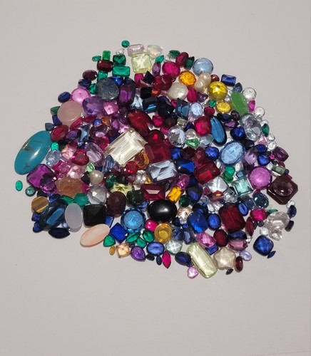 980 Cts Assorted Cut Gemstones Multicolor Lot Various Shapes Loose ...