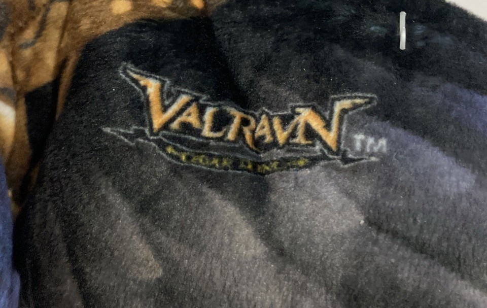 Souvenir Cedar Point Valravn Coaster 13" Bird Stuffed Plush Posable ...