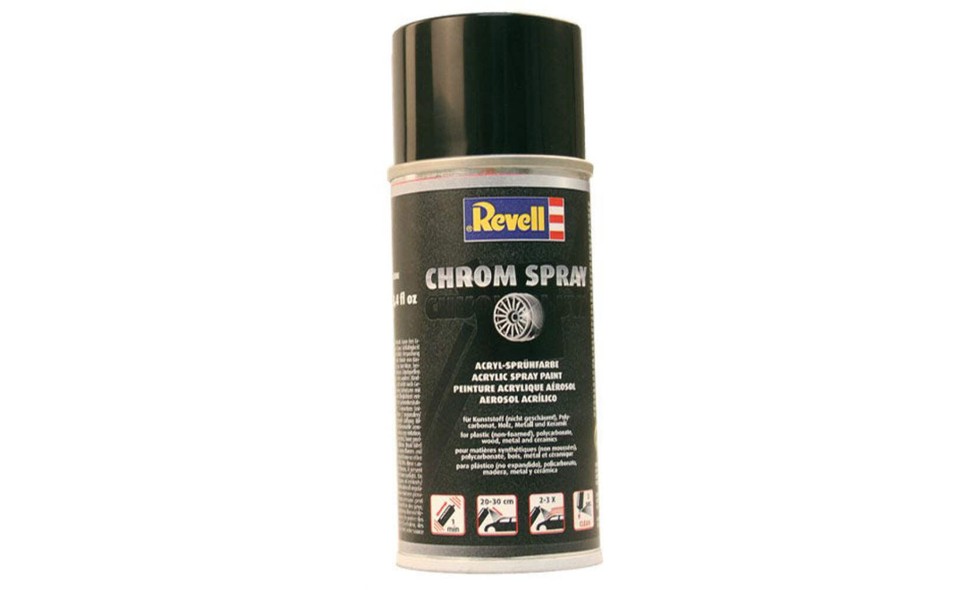 Revell Chrome Spray Paint 150ml Can | eBay