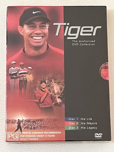 TIGER WOODS - The AUTHORIZED DVD COLLECTION - 3 DISC DVD SET - NEW ...