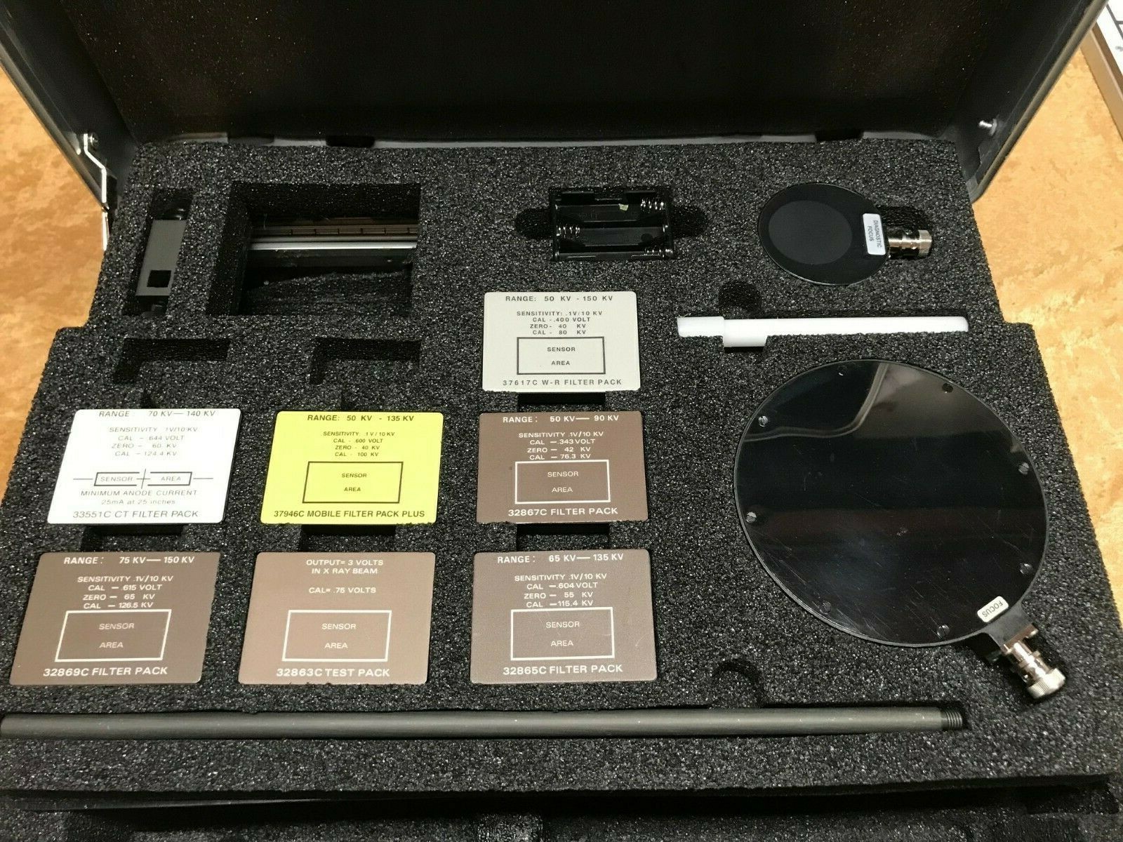 FLUKE 35050 Triad xray test meter kit inovision radcal unfors raysafe ...