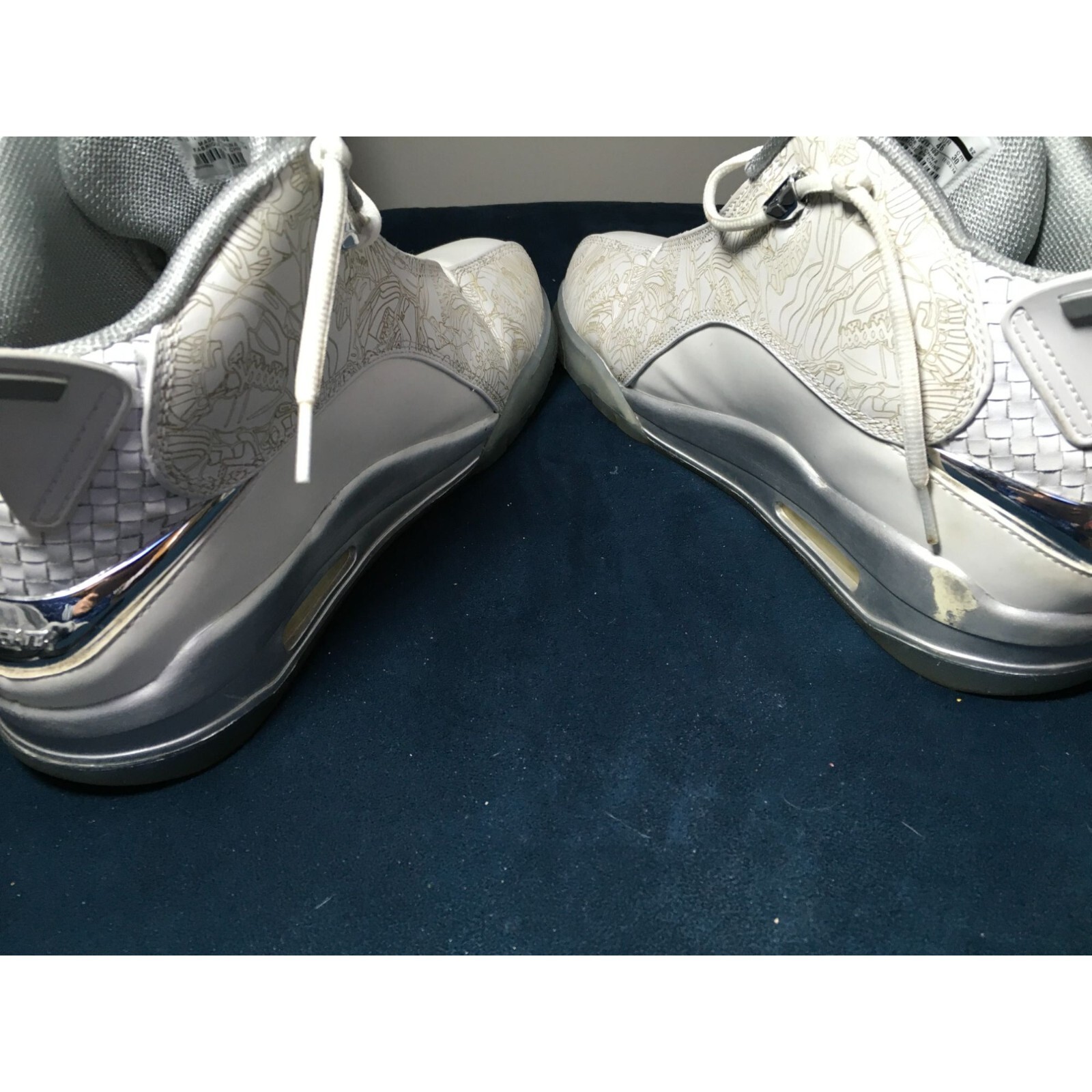 Nike Air Jordan Dub Zero Laser Sneakers Model #705413… - Gem