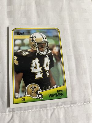 1988 Topps Football #67 Dave Waymer New Orleans Saints | eBay