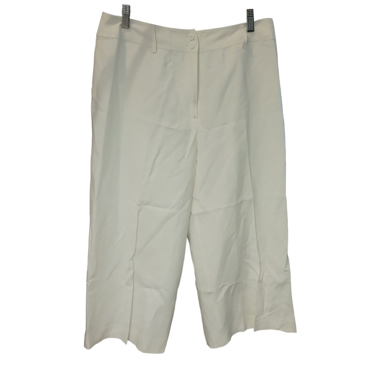 Coldwater Creek Women's White Cotton Capri's 10 | eBay