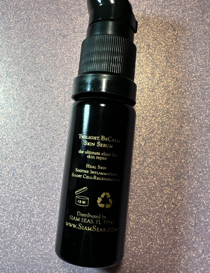 SIAM SEAS Twilight Be Calm Skin Serum 0.33 oz Mini Pump Size ~ Brand ...