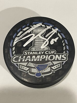 Colton Parayko Signed St. Louis Blues Stanley Cup Championship Hockey ...