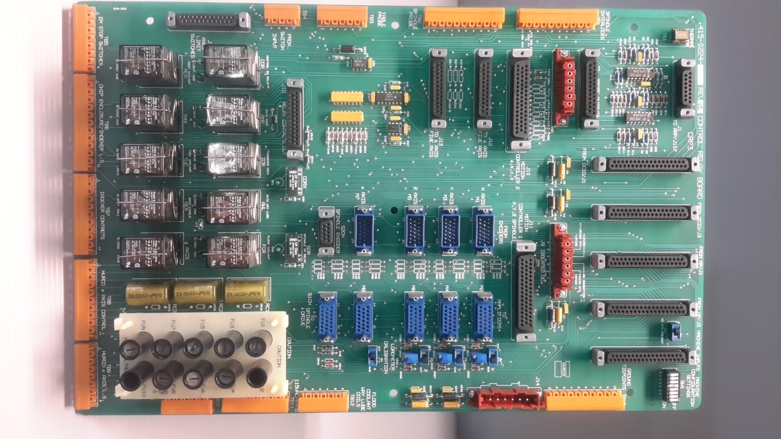Hurco Control Relay Circuit Board PCB 415-0224 Rev C _4150224 | eBay