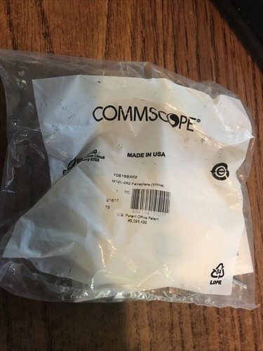 CommScope - Systimax - Lucent - M12L-262 White 2-Port Faceplate ...