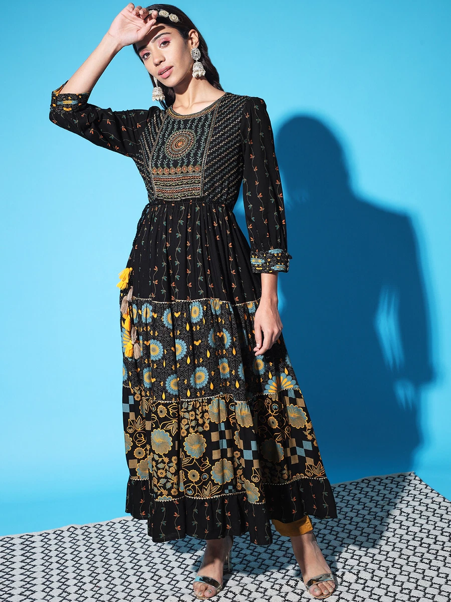 Indian Style Maxi Dress