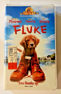Fluke - Kids Movie VHS 1996 Clamshell- Matthew Modine - Factory Sealed ...