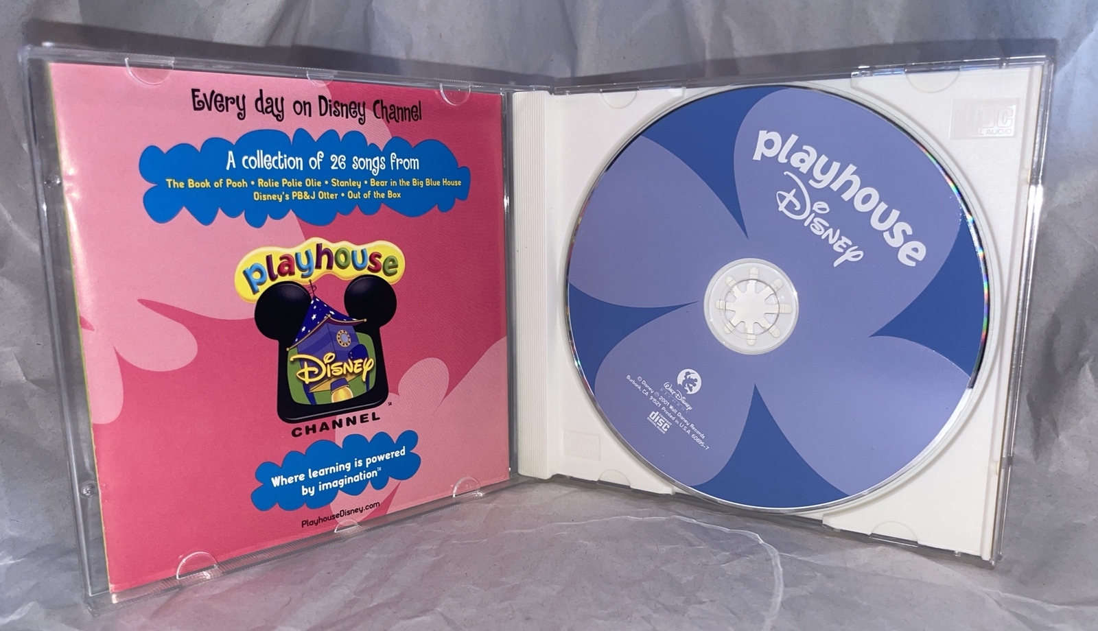 Playhouse Disney CD 26 Tracks Audio Music 2001 50086069576 | eBay
