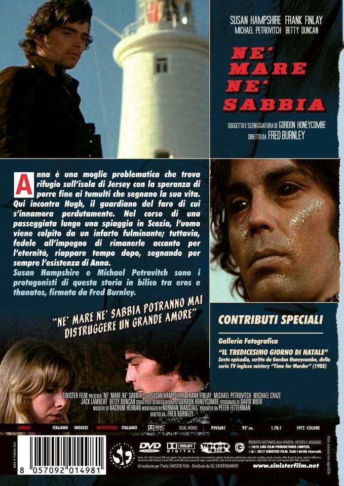 Ne' Mare Ne' Sabbia (Se) (DVD) Frank Finlay Susan Hampshire (UK IMPORT ...