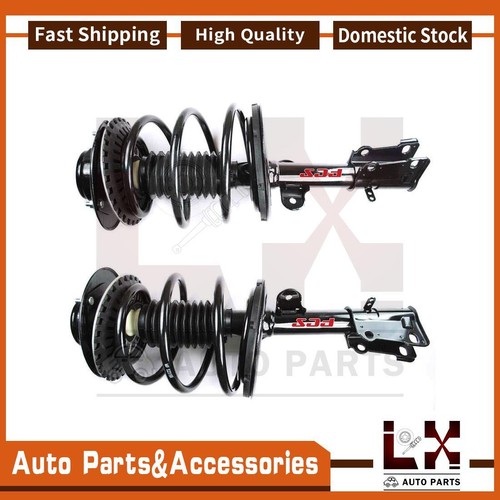 2 FCS Front Strut w/Coil Spring Fits Dodge Caravan 2001 2002 2003 2004 ...