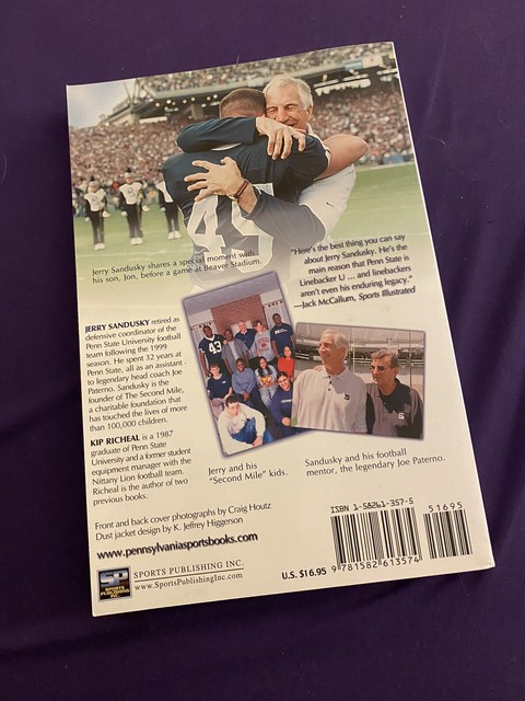 Touched : The Jerry Sandusky Story by Jerry Sandusky (2001, Perfect ...