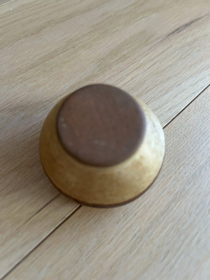 Rovert Maxwell Decantor & Cup set Mid Century Modern tan Stoneware 1970 ...