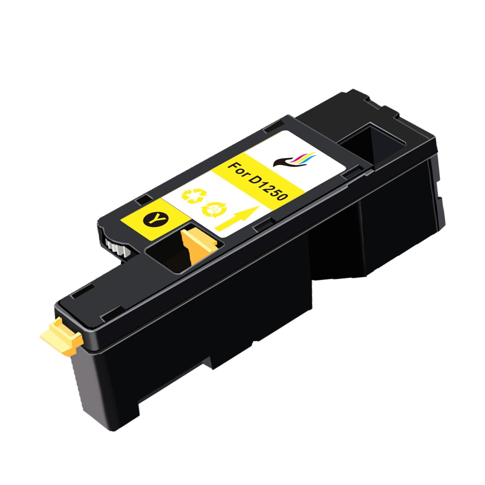 4 Toner Cartridges Set 1250 C1765nf C1760nw For Dell Laser 1250c ...